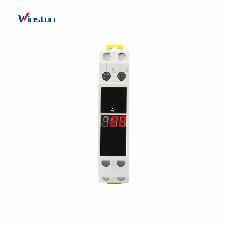 1 - 100A LED Digital Display Din Rail Adjustable Single-Phase Current ...