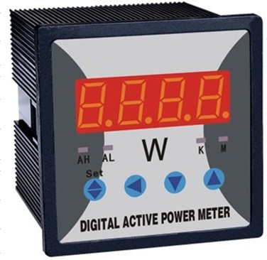 China WST183P 3 phase 4 wire digital active power meter, digital power ...