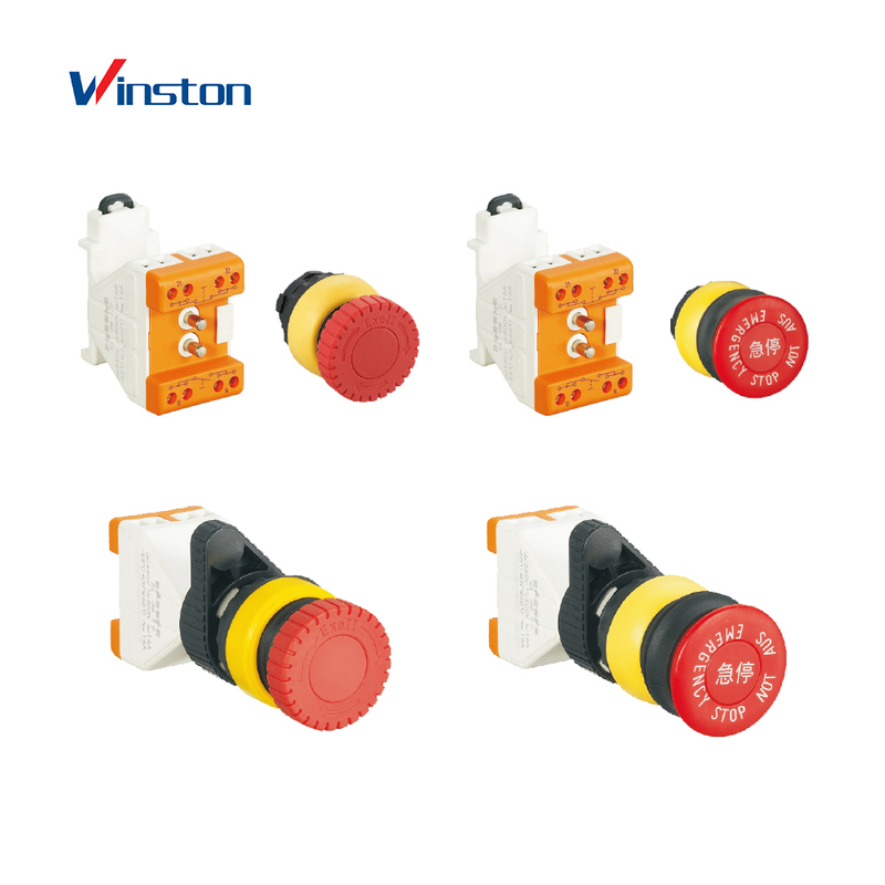 WST-C11ZX Emergency Stop Rotation-releasing Explosion Proof Push Button ...