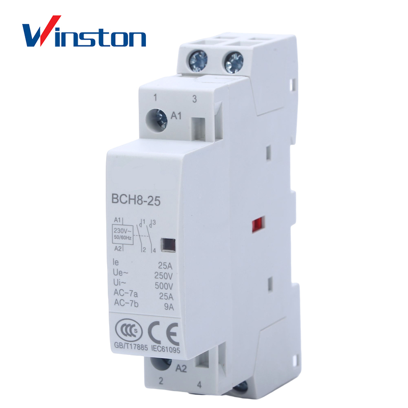 BCH8-25 2P Electric Household Ac Contactor Din Rail Mini Modular ...