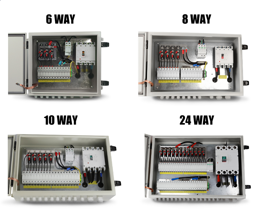 Winston DC Combination Lock Box Solar PV Combiner Box - Buy 2 4 6 8 12 ...