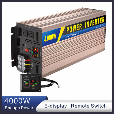 4000W 4KW Power Inverter Solar Pure Sine Wave Inverter - Buy Pure Sine ...