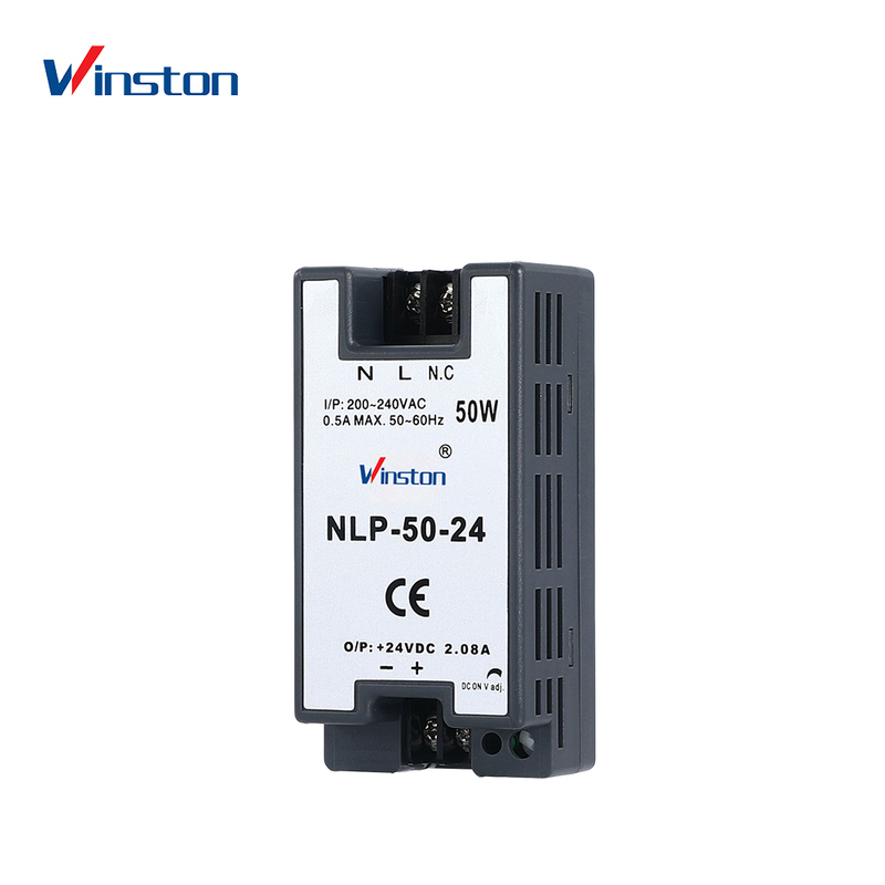 Winston NLP-50 50W 12V 24V DC 3.6A 2.08A Adjustable Din Rail Switching Power Supply - Buy led ...
