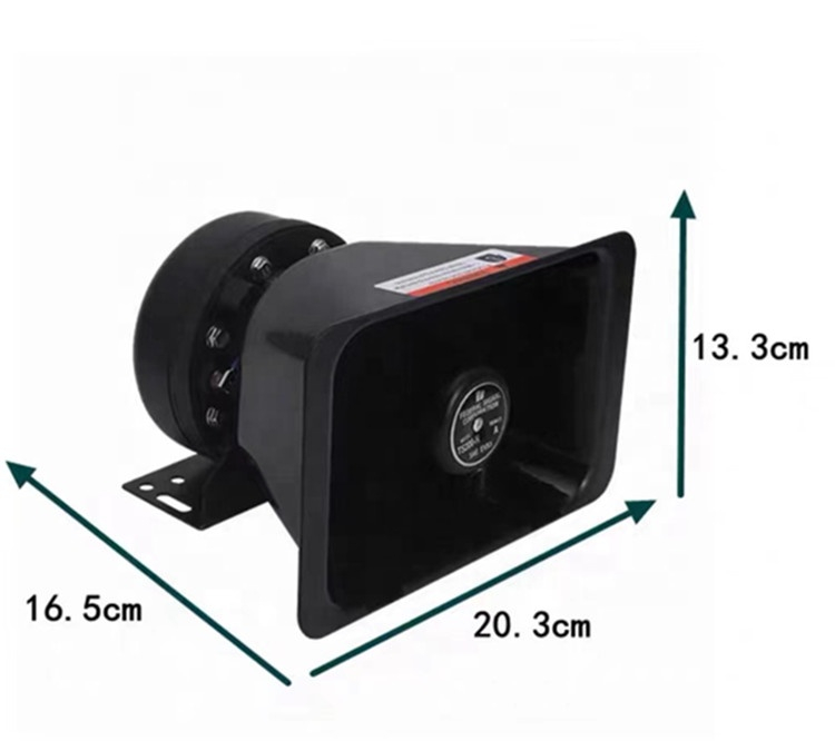 High Power Car Wired Horn Controller 200W Alarm - Buy Loud Speaker Car ...